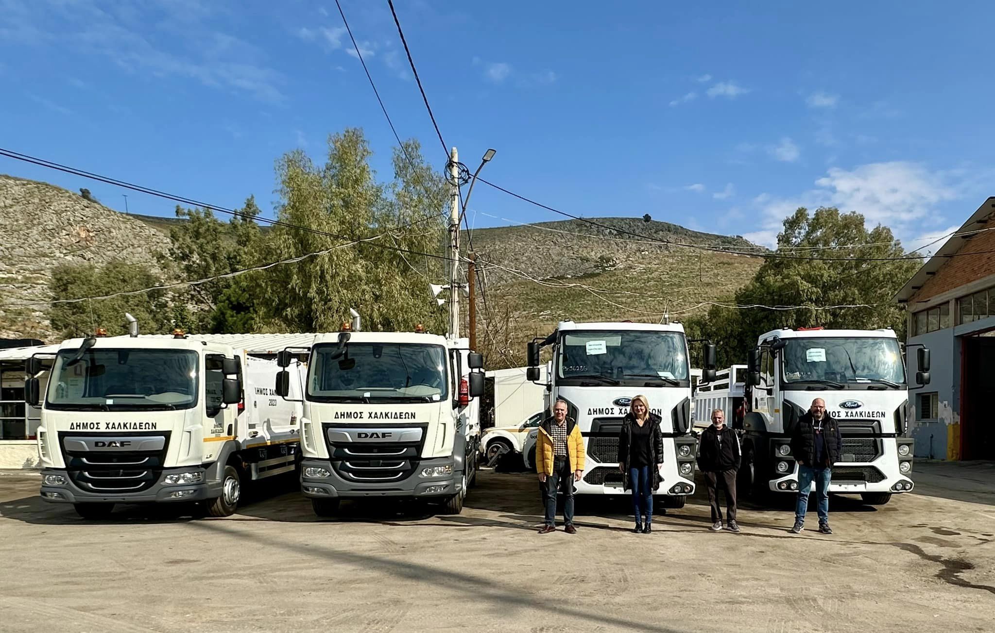 "Αναβάθμιση του δημοτικού στόλου: Νέα απορριμματοφόρα και φορτηγά ...